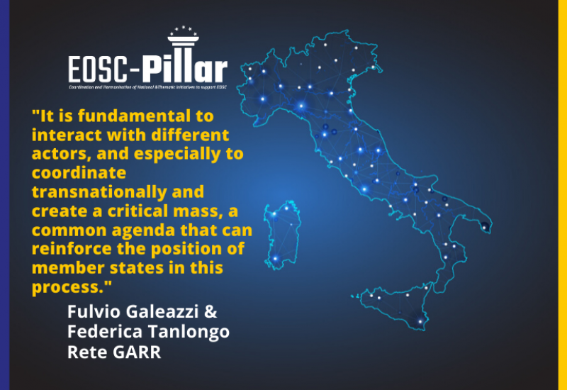GARR on EOSC-Pillar: "Coordination makes strength" | EOSC-Pillar
